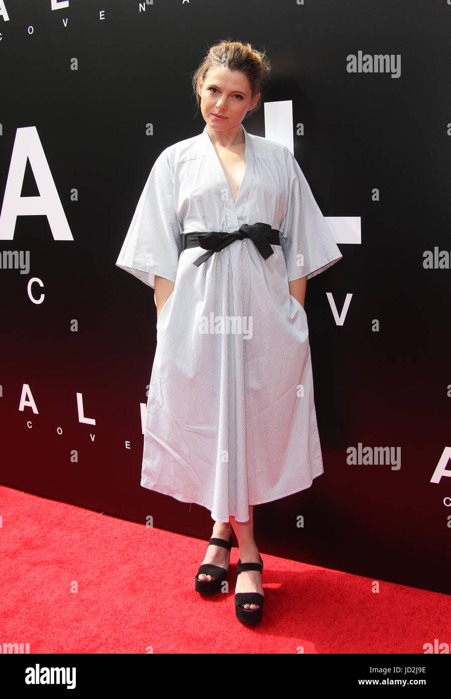 Sir Ridley Scott Hand and Footprint Ceremony Featuring: Amy Seimetz ...