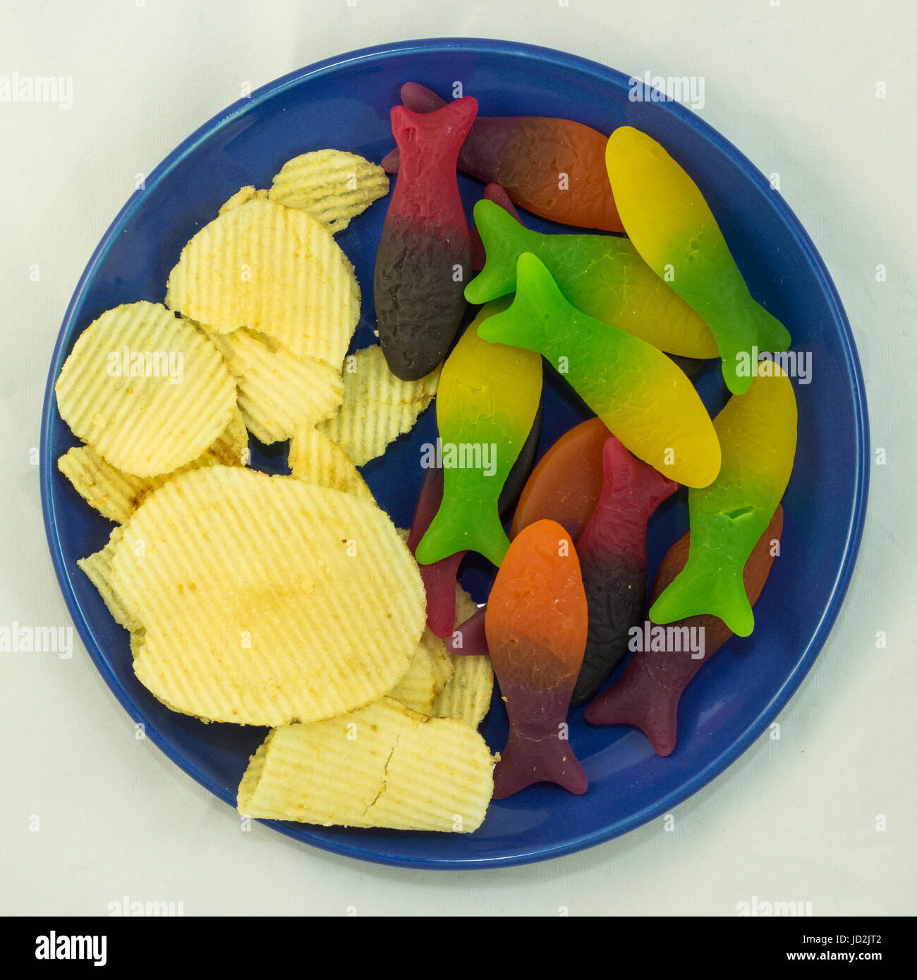 Great meal dish for children to eat Stock Photo - Alamy