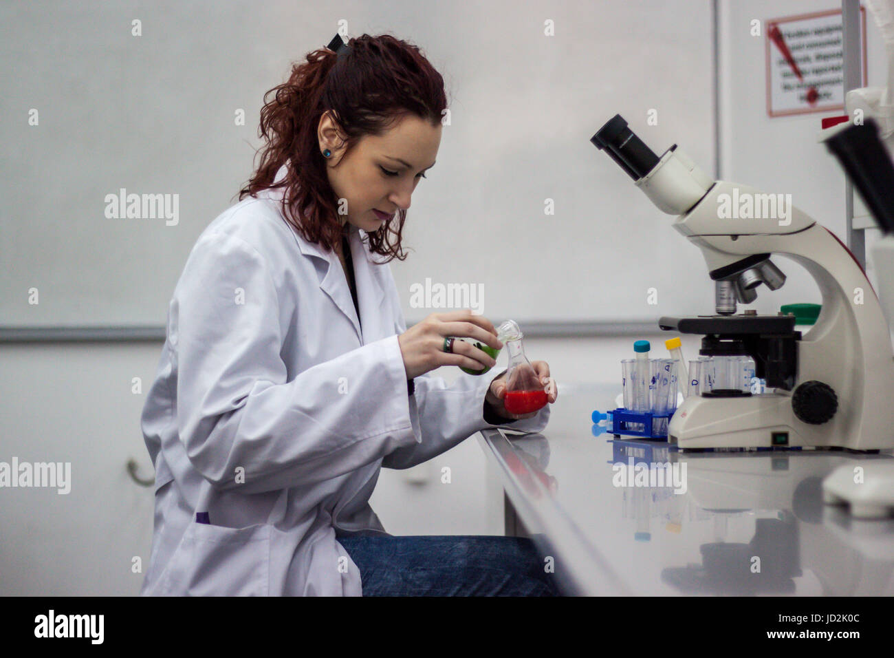 Doctoral researcher hi-res stock photography and images - Alamy