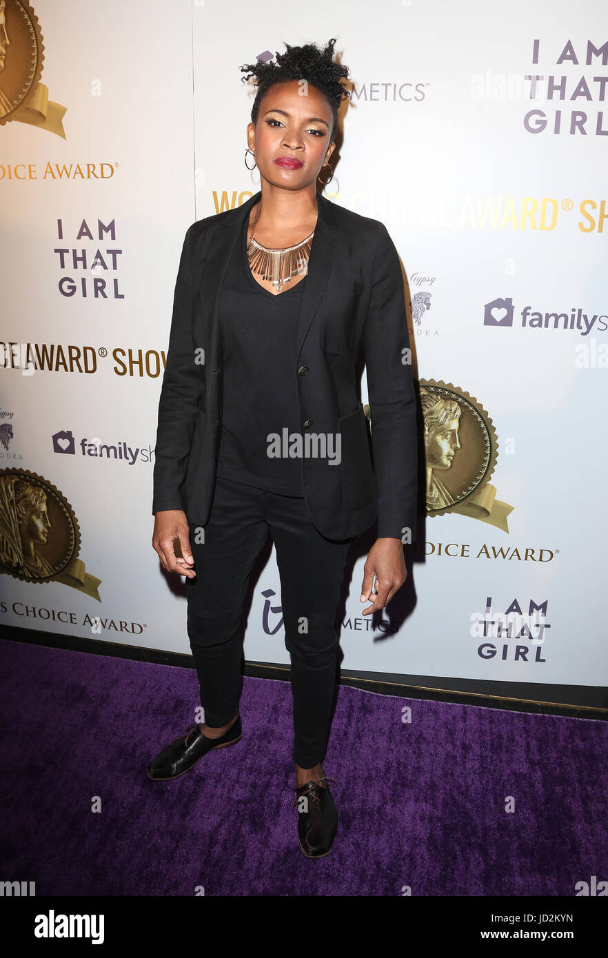 2017 Women's Choice Award Show Featuring: Angie Swan Where: Hollywood ...