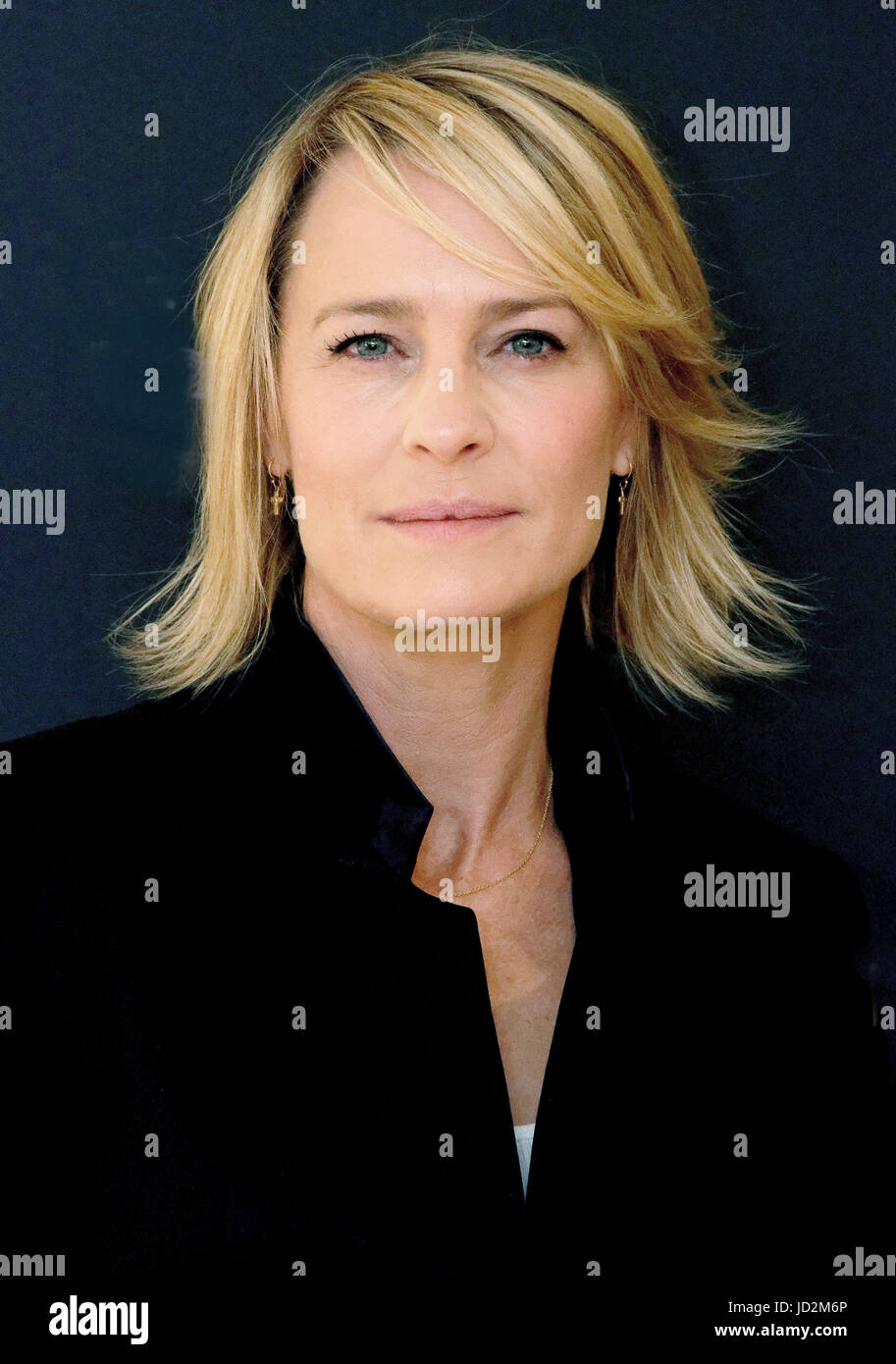 Robin Wright attends a photocall during the 70th annual Cannes Film ...