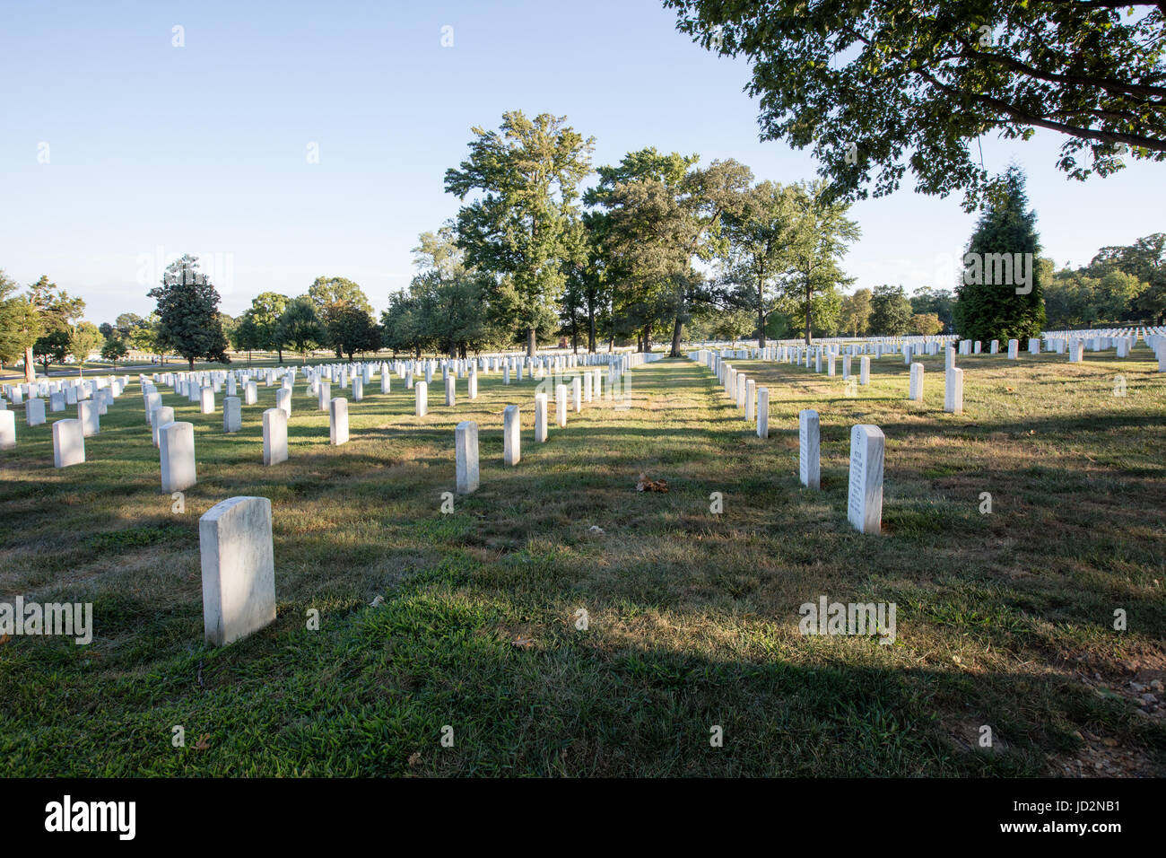 Civil war grave arlington national hi-res stock photography and images ...