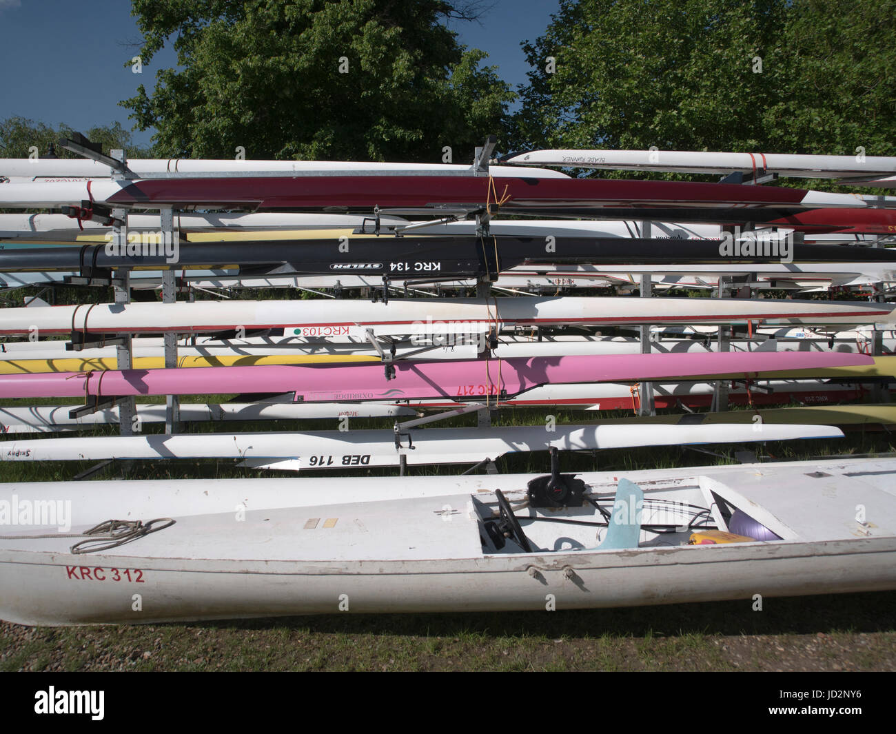 8 rowing shell hi-res stock photography and images - Alamy