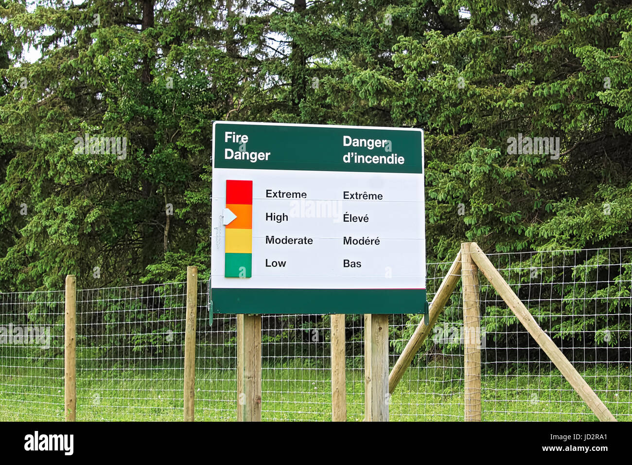 Fire danger level hi-res stock photography and images - Alamy