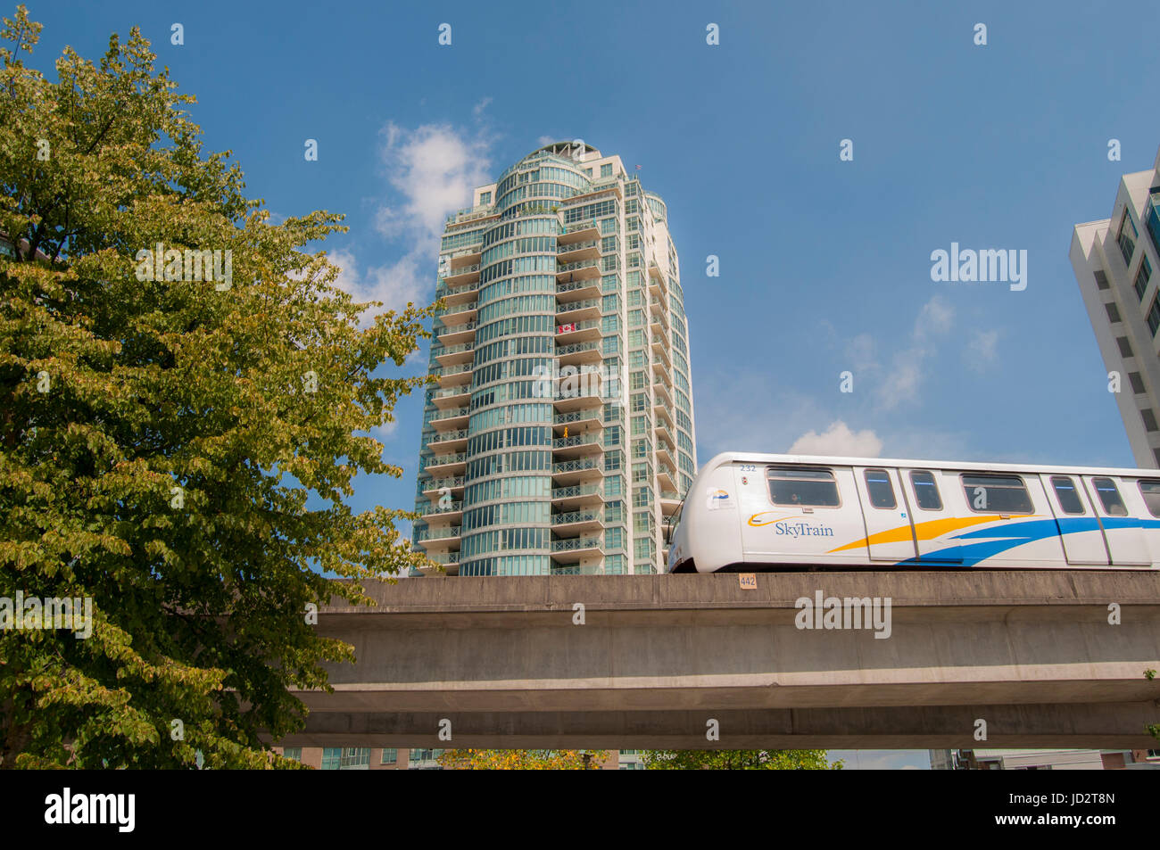 Canadian skytrain hi-res stock photography and images - Alamy