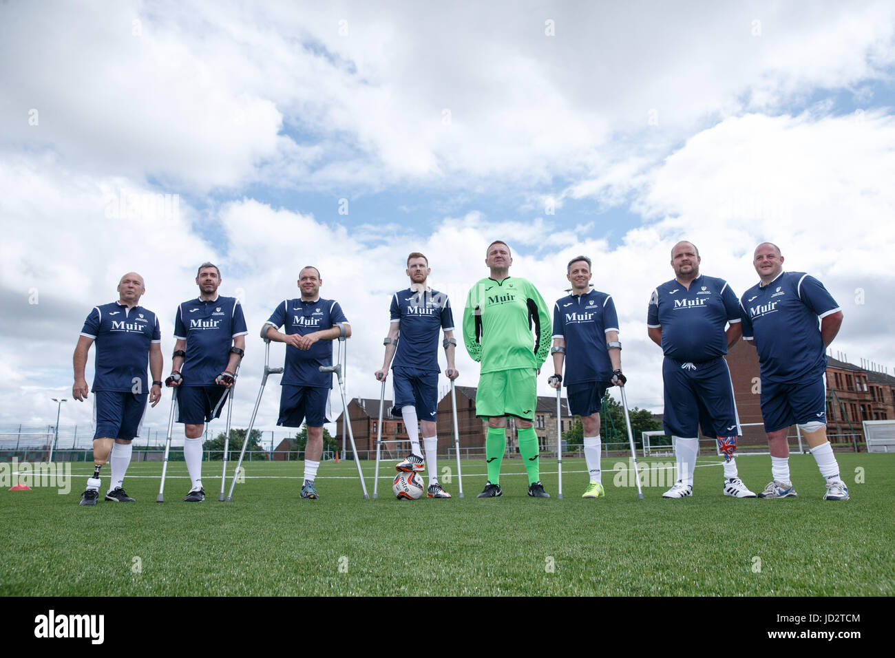 (left to right) Stuart Thom, Mick Lennon, Gerry Mulheron, Stuart ...