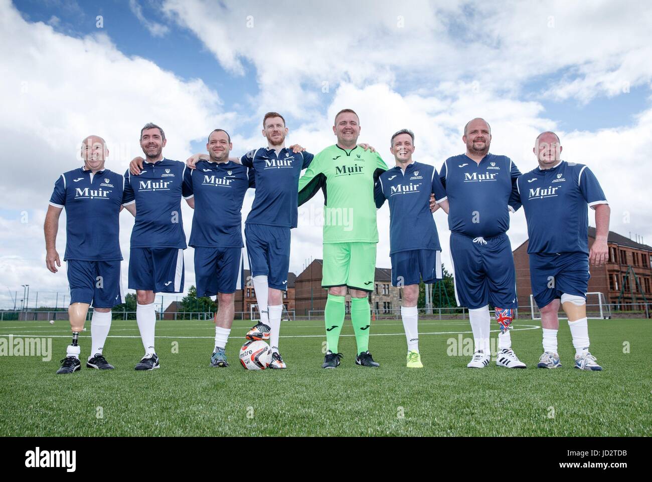 (left to right) Stuart Thom, Mick Lennon, Gerry Mulheron, Stuart Mitchell, Stephen Gregson ...