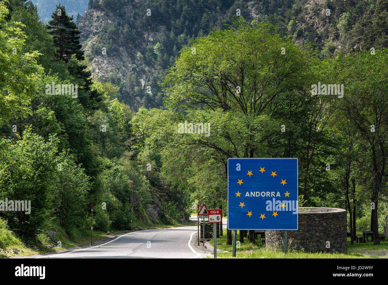 Andorra border hi-res stock photography and images - Alamy