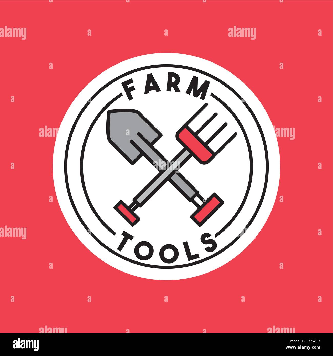 farm tools flat Stock Vector Image & Art - Alamy