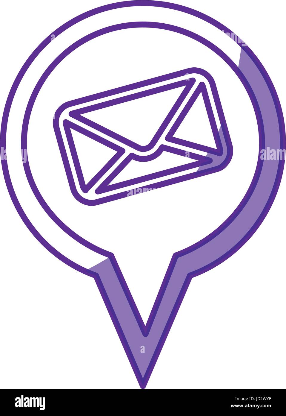Email isolated symbol Stock Vector Image & Art - Alamy