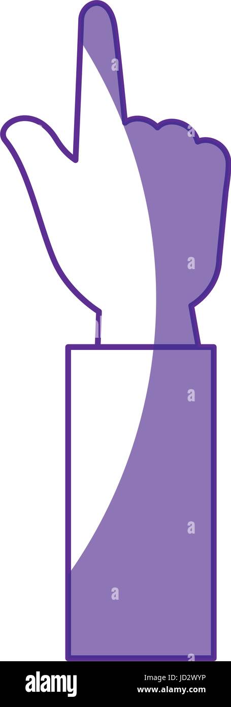 Hand pointing up Stock Vector Image & Art - Alamy