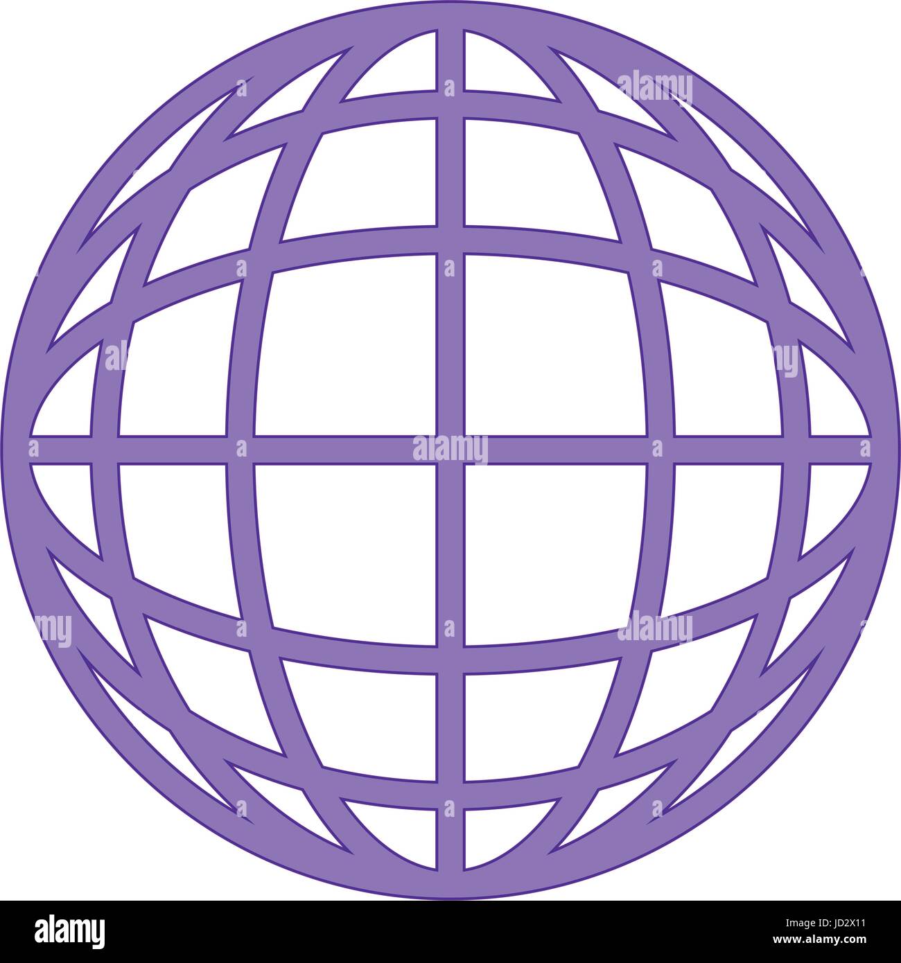 Sphere global symbol Stock Vector Image & Art - Alamy