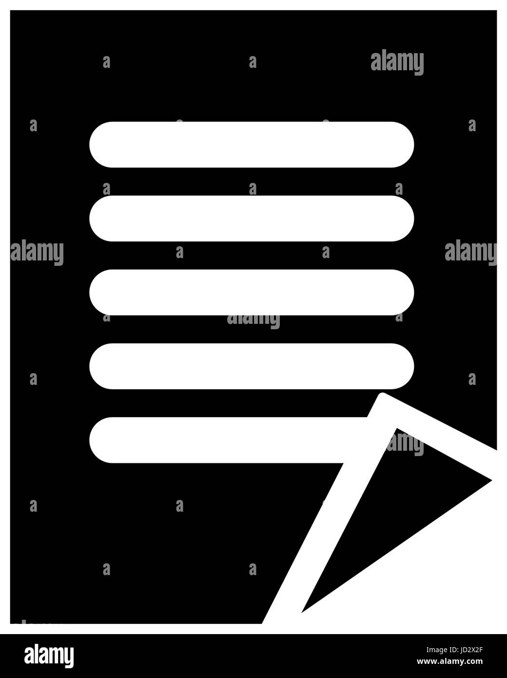 Business document symbol Stock Vector Image & Art - Alamy