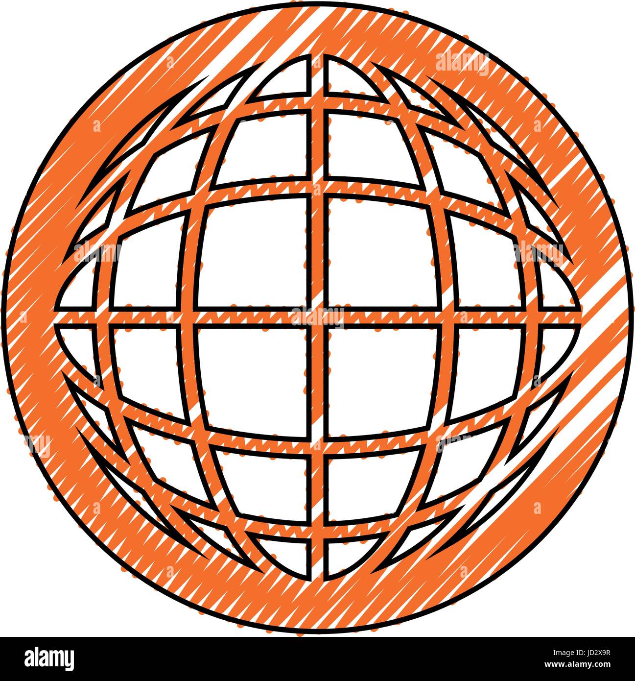 Sphere global symbol Stock Vector Image & Art - Alamy