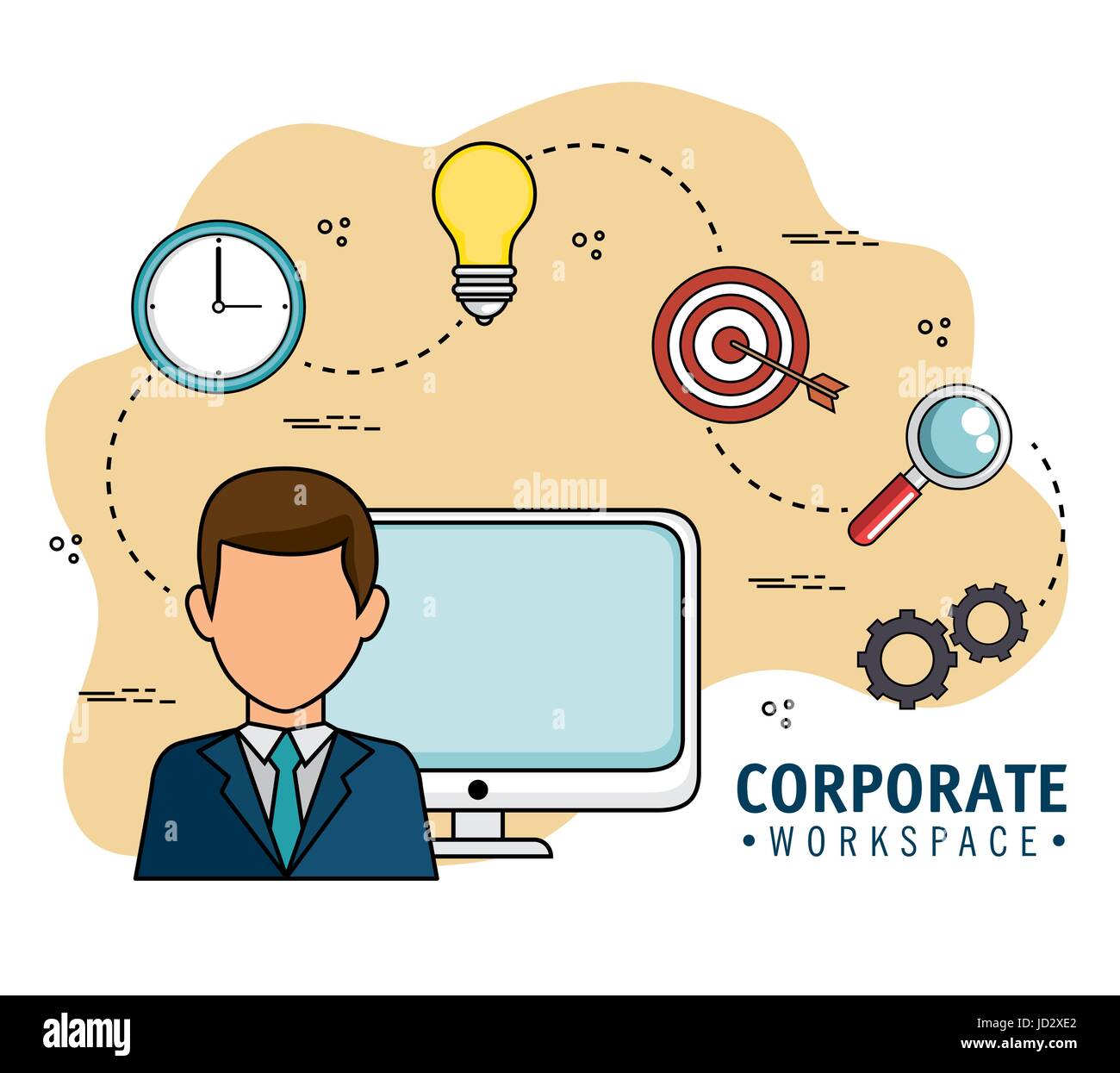 Corporate related design Stock Vector Image & Art - Alamy