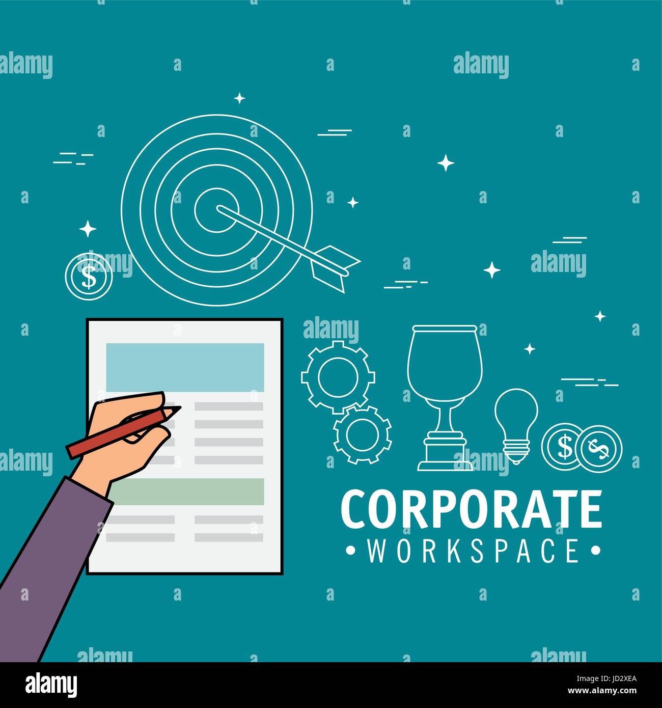 Corporate related design Stock Vector Image & Art - Alamy