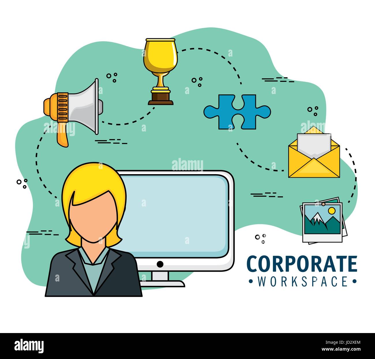 Corporate related design Stock Vector Image & Art - Alamy