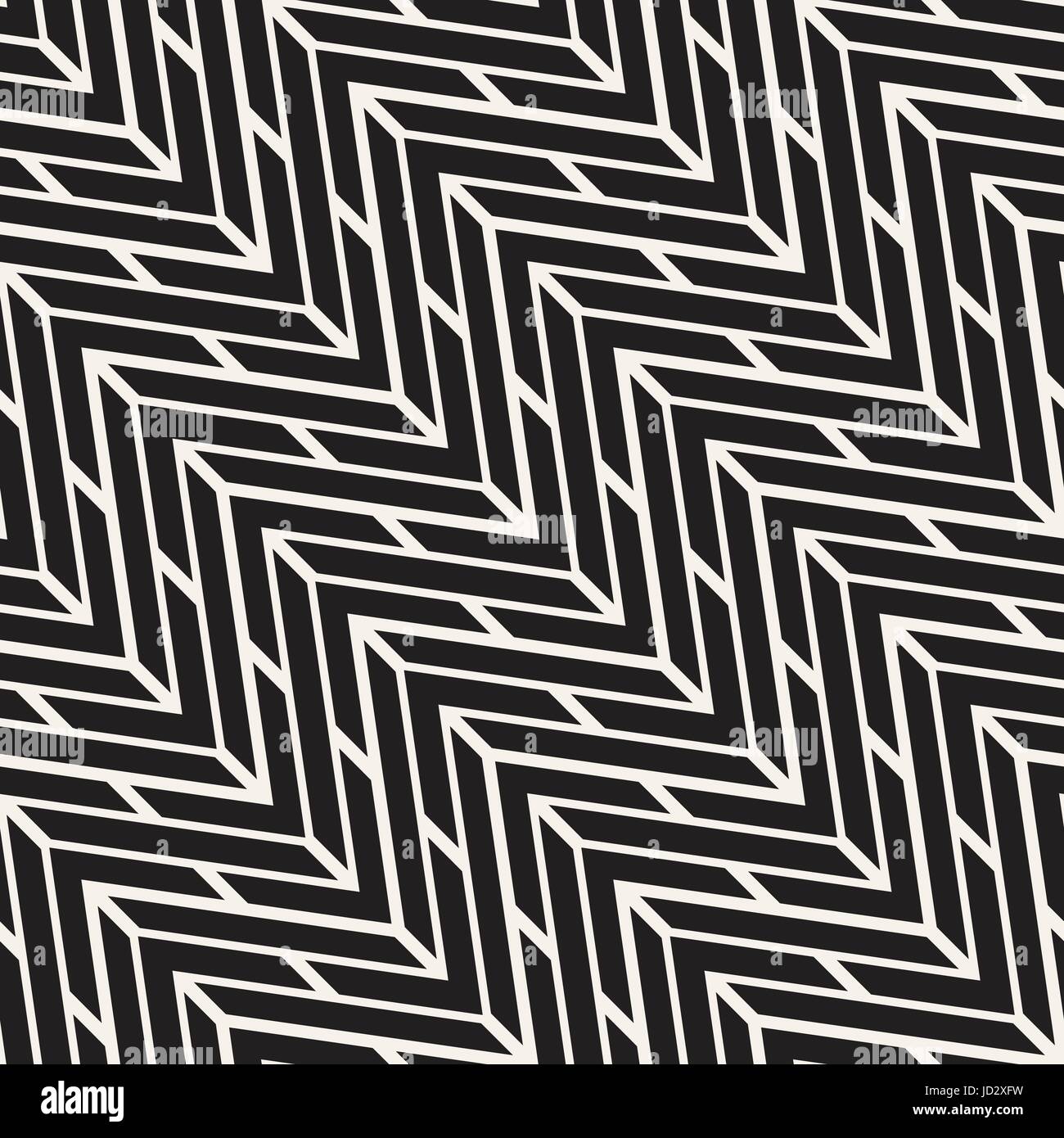 Vector seamless black and white trendy pattern. Modern stylish ...