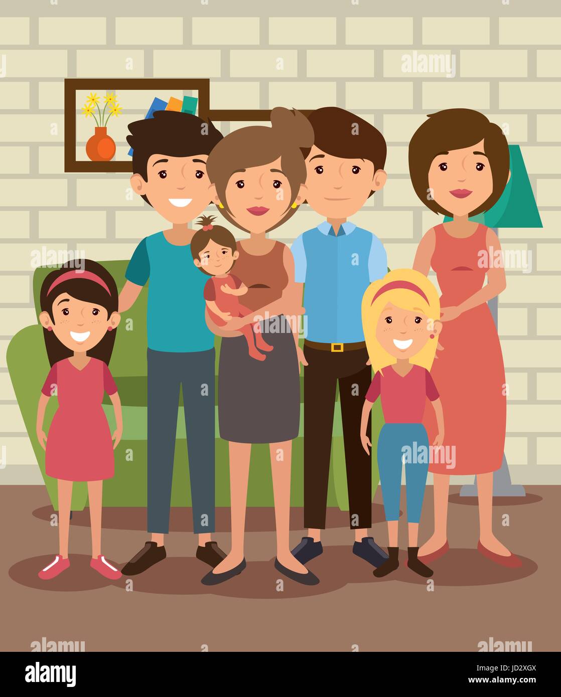 Family related design Stock Vector Image & Art - Alamy