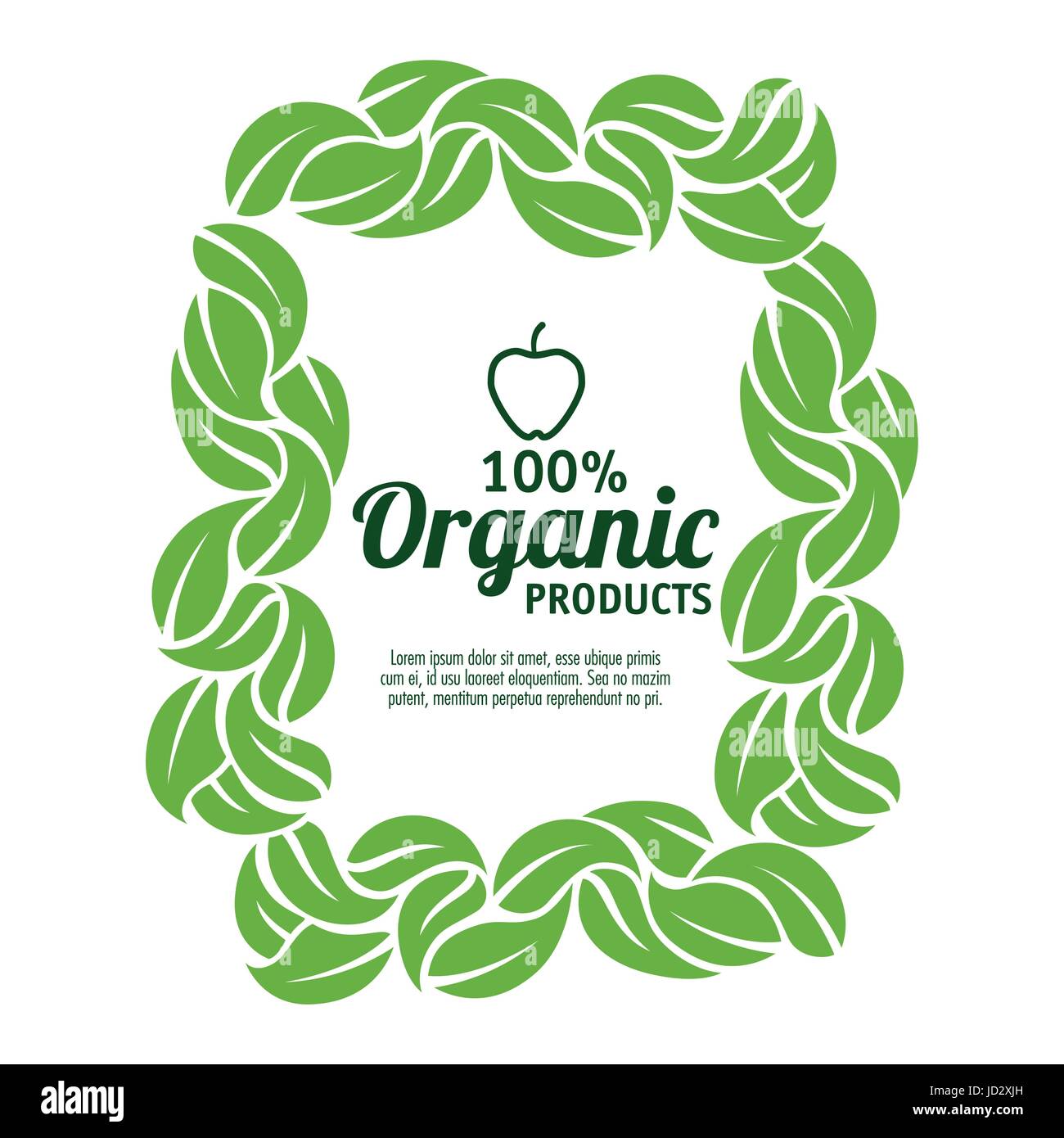 Organic product design Stock Vector Image & Art - Alamy