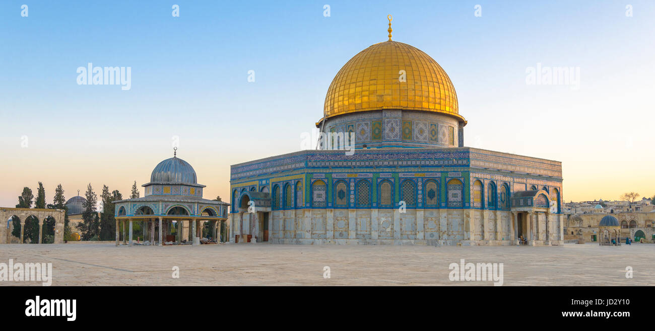The Dome of the Rock (Qubbet el-Sakhra) is one of the greatest of ...