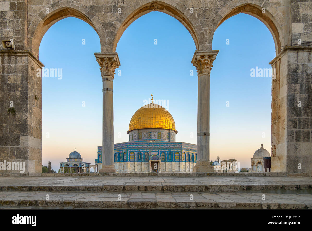 The Dome of the Rock (Qubbet el-Sakhra) is one of the greatest of ...