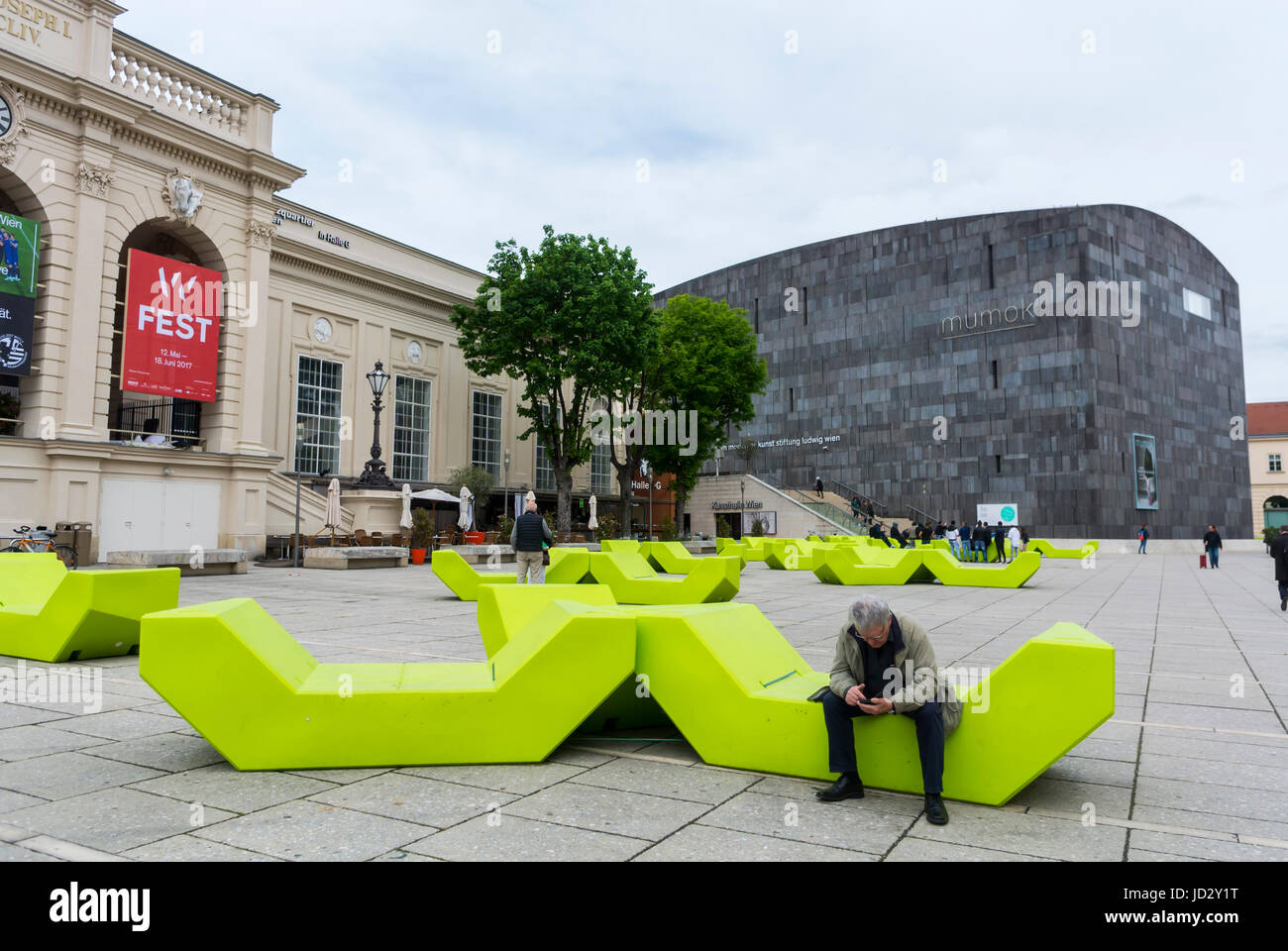 Vienna, Austria Museums Quartier, Foundation Ludwig (Mumok)*, Modern ...