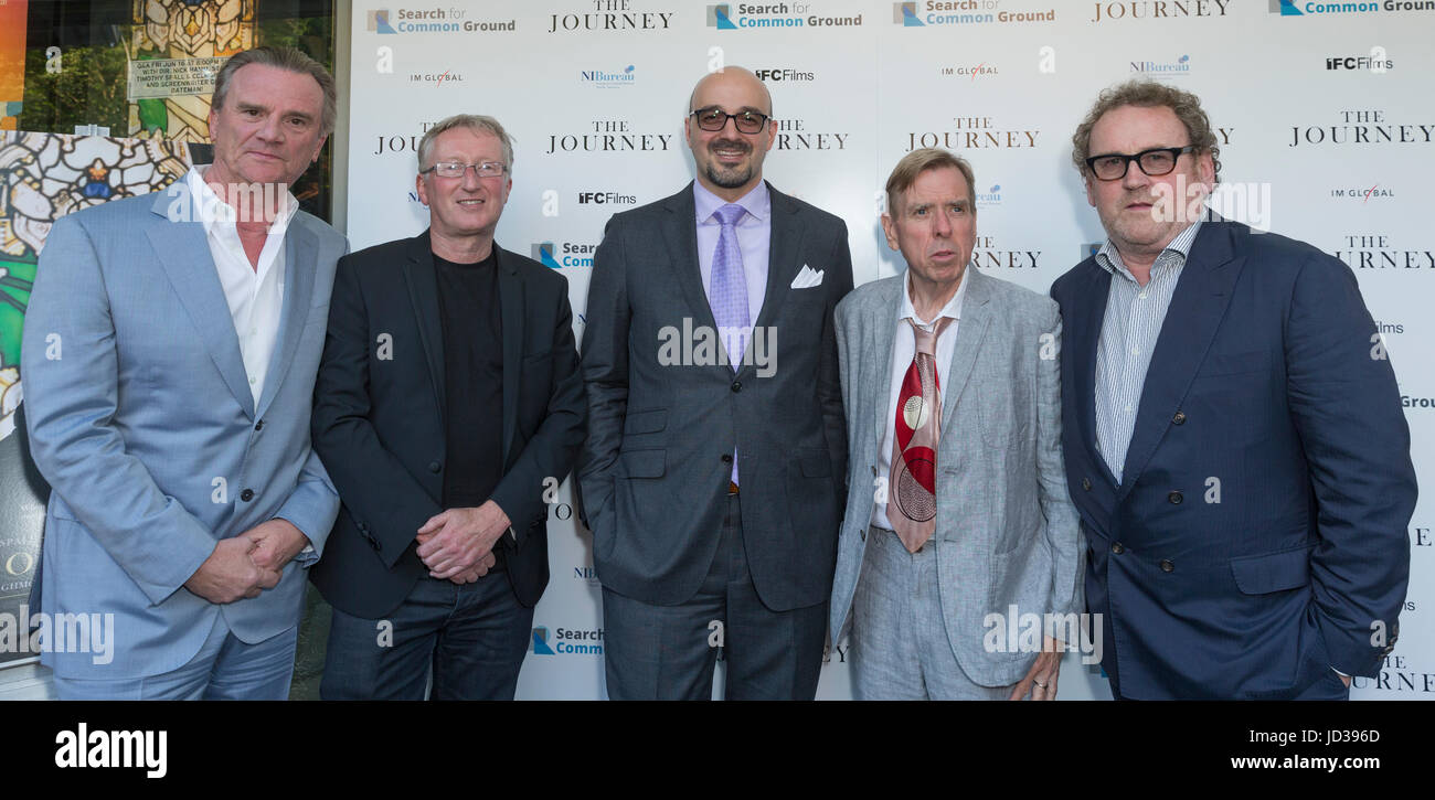 New York, NY USA - June 15, 2017: Nick Hamm, Colin Bateman, Shamil ...