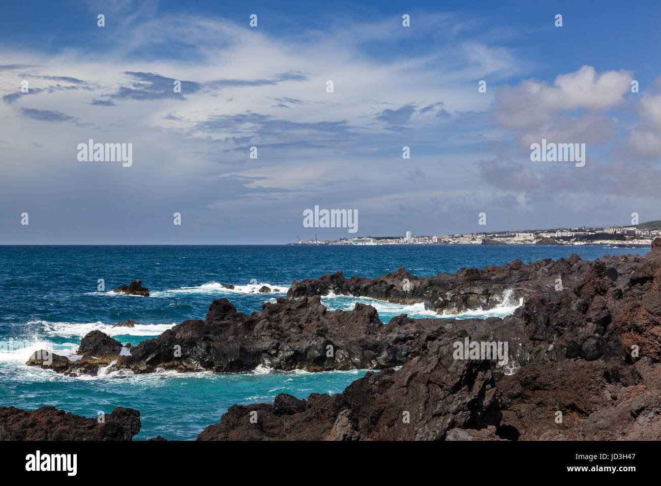 The Lagoa town is located near Ponta Delgada, the capital of the Azores ...