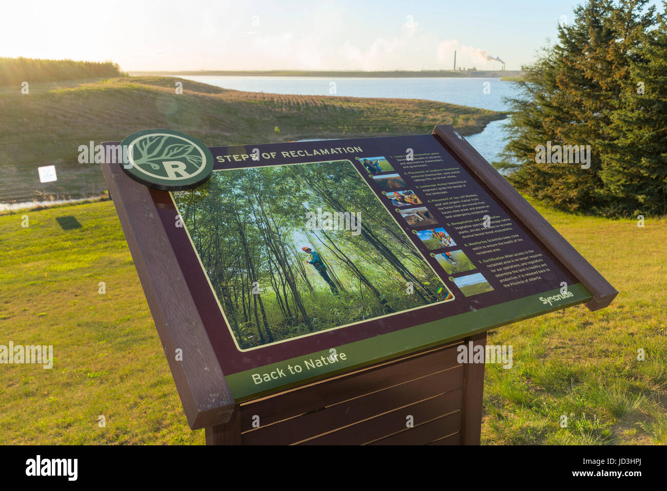 Reclamation pond hi-res stock photography and images - Alamy