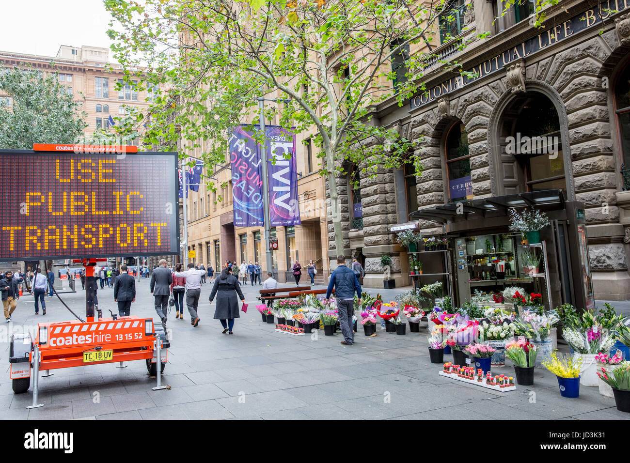 Martin Place in Sydney city centre,Australia Stock Photo - Alamy