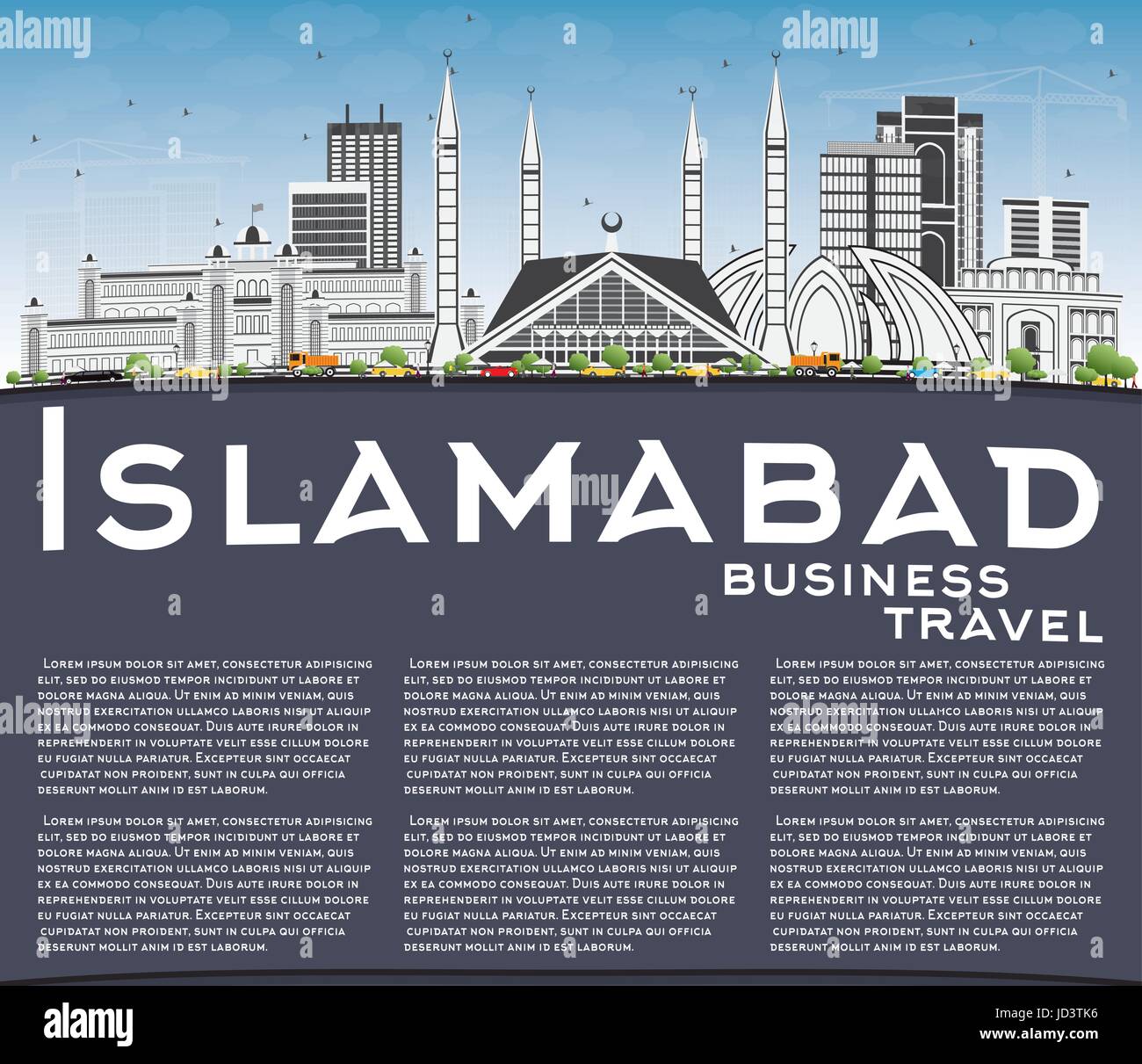 Islamabad view Stock Vector Images - Alamy