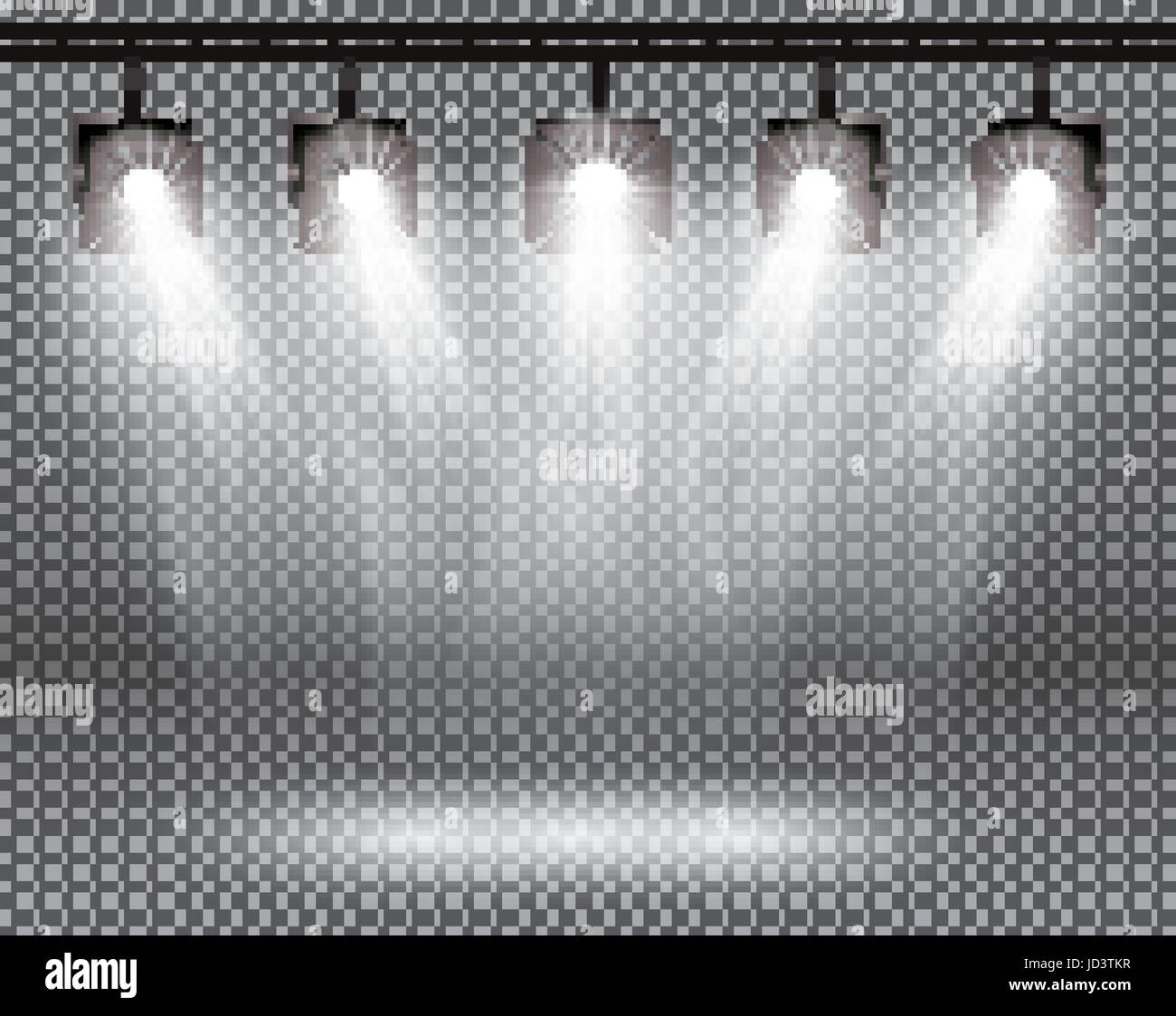 Spotlight background stage sparkle Stock Vector Images - Alamy