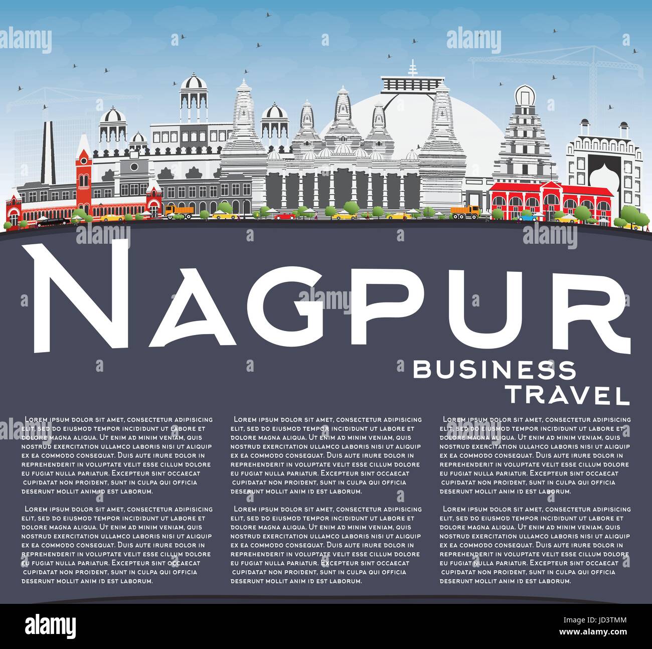 Nagpur skyline hi-res stock photography and images - Alamy