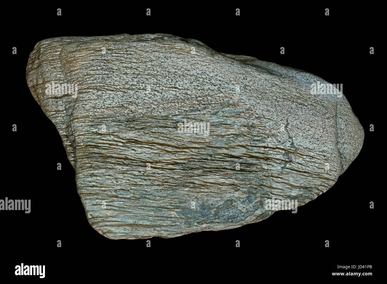 Schist, metamorphic rock, Loudin county, Virginia Stock Photo - Alamy