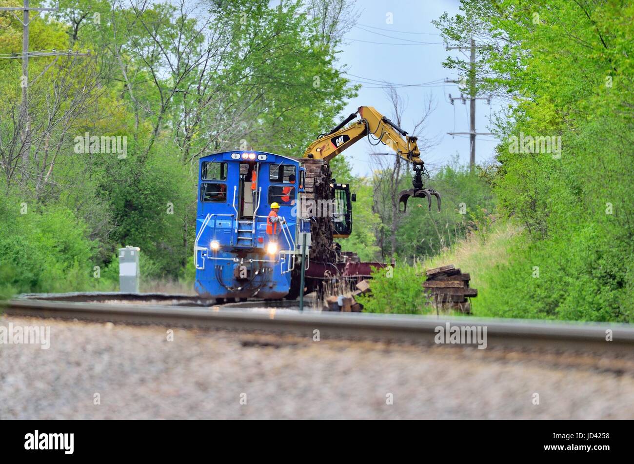 Double track mainline hi-res stock photography and images - Alamy