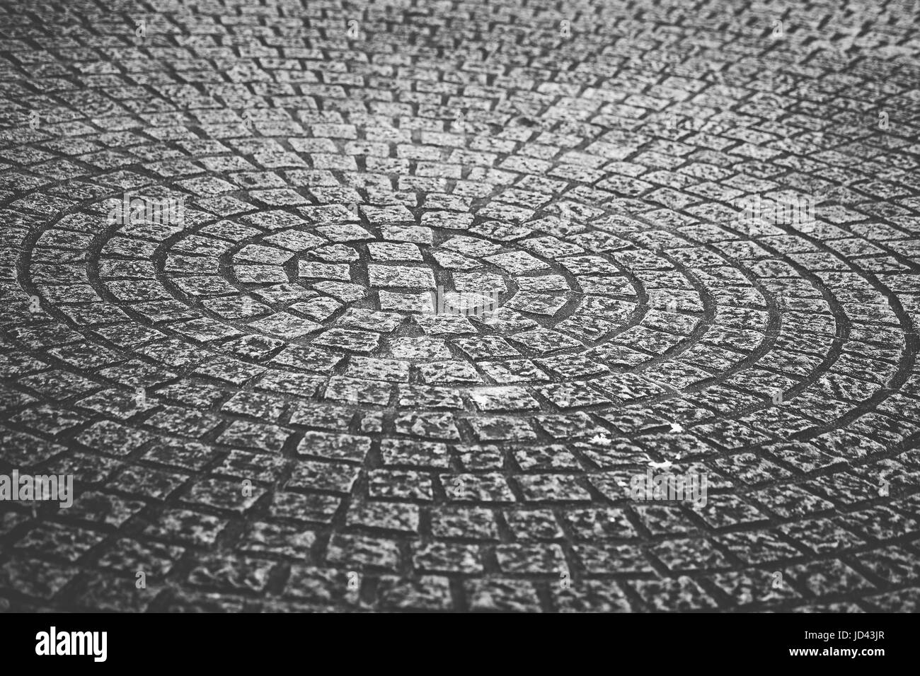 Stone square texture in round shape form Stock Photo - Alamy