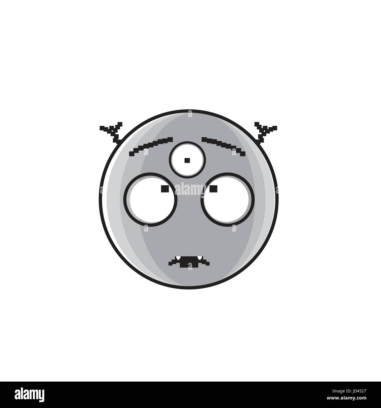 Black background three eyes Stock Vector Images - Alamy