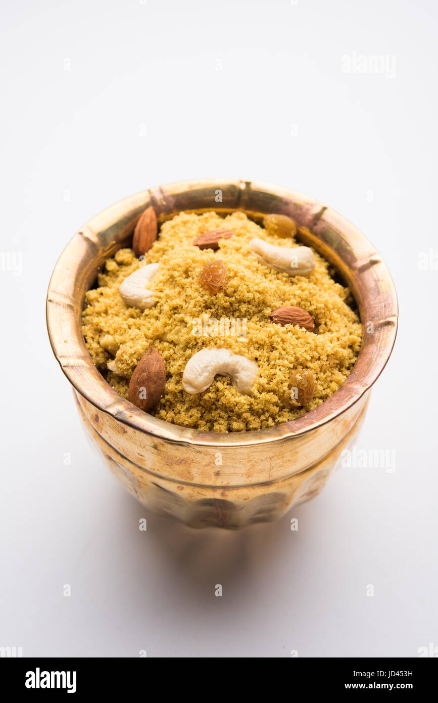 Traditional Rajasthani Food Daal Baati churma. Indian Food Stock Photo ...