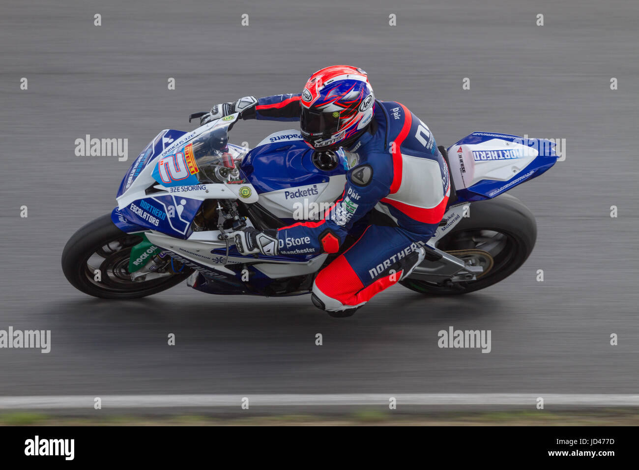 British Superbike Championship official test at Snetterton 7th June ...