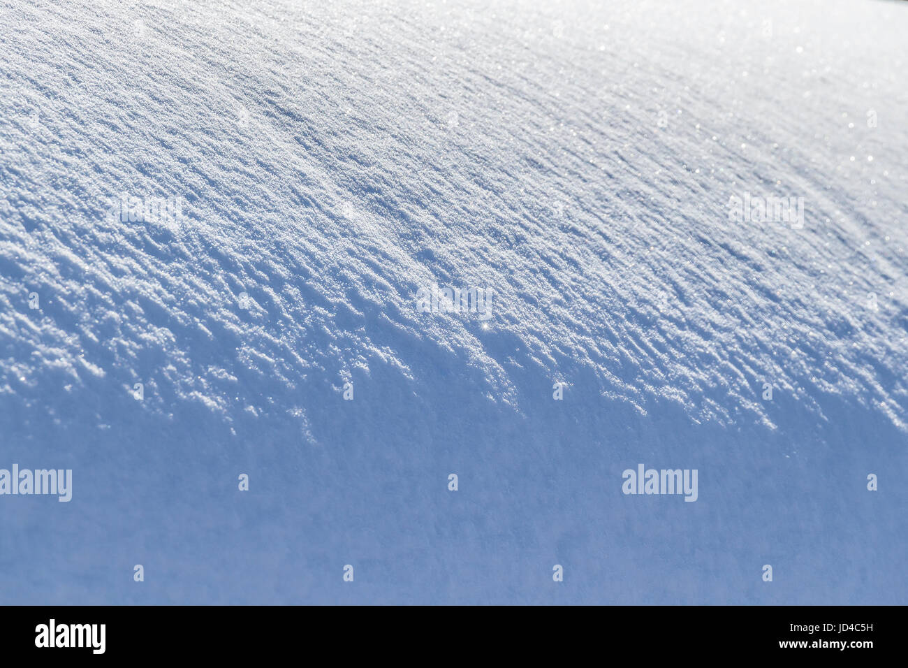 Bizarre shape snow closeup Stock Photo - Alamy