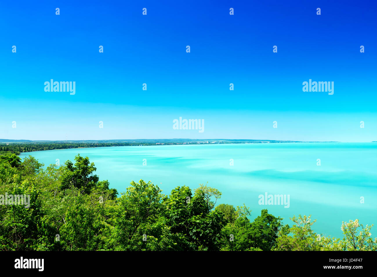 Landscape of Lake Balaton, Hungary ( Balatonvilagos Stock Photo - Alamy
