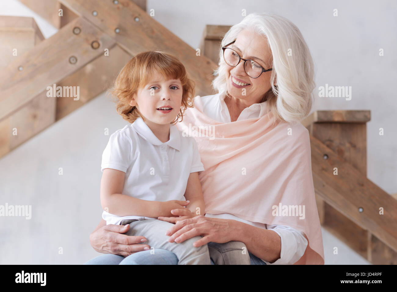 Grandmothers grandson hi-res stock photography and images - Alamy