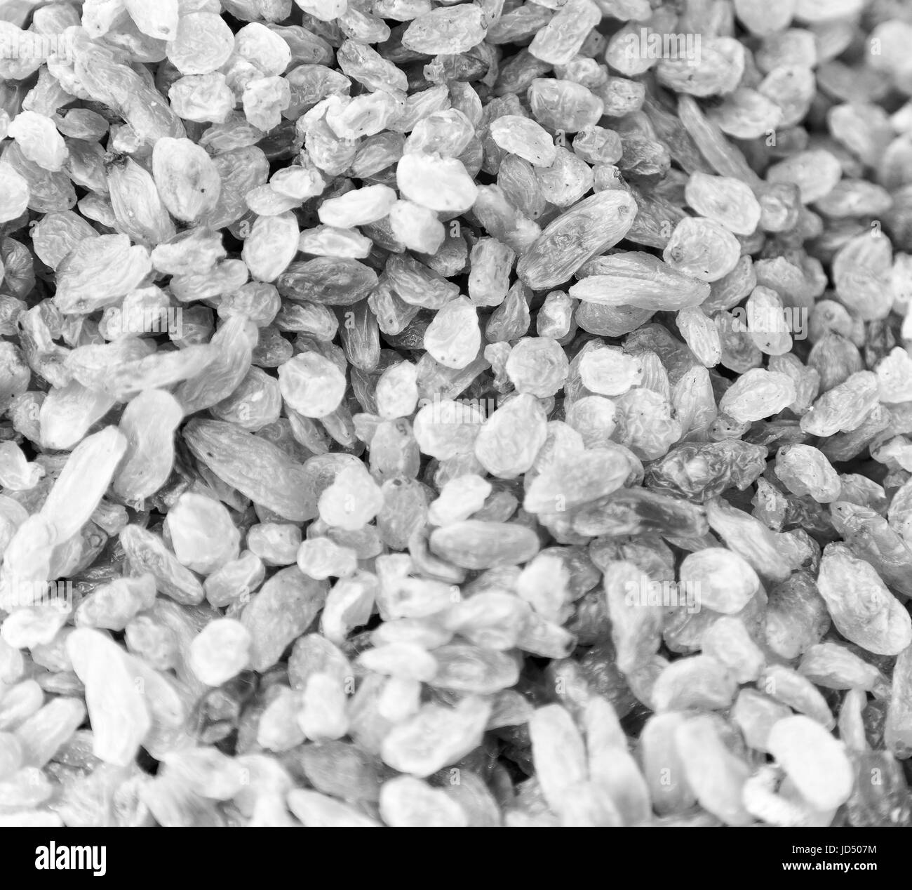 in the bazzar lots of dried raisin fruits like healty food concept ...