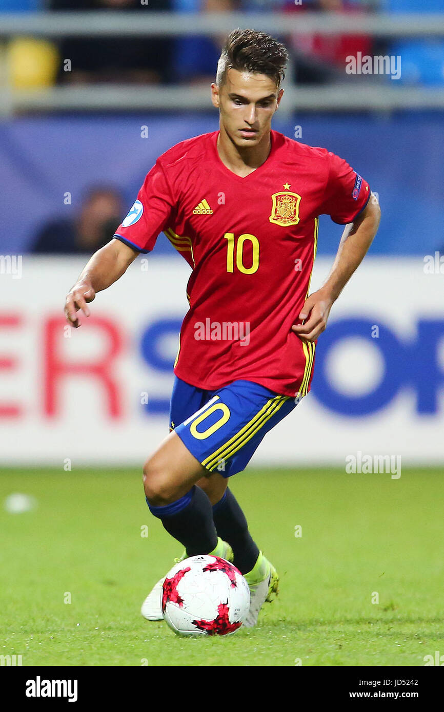 Denis Suarez during the UEFA European Under-21 match between Spain and ...