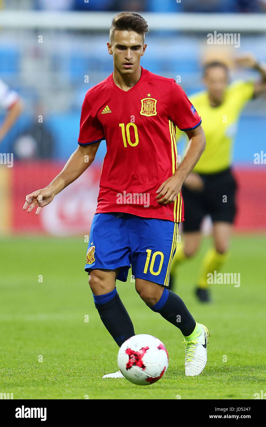 Denis Suarez during the UEFA European Under-21 match between Spain and ...