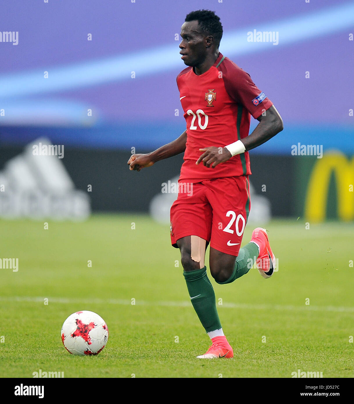 Bruma during the UEFA European Under-21 match between Portugal and ...