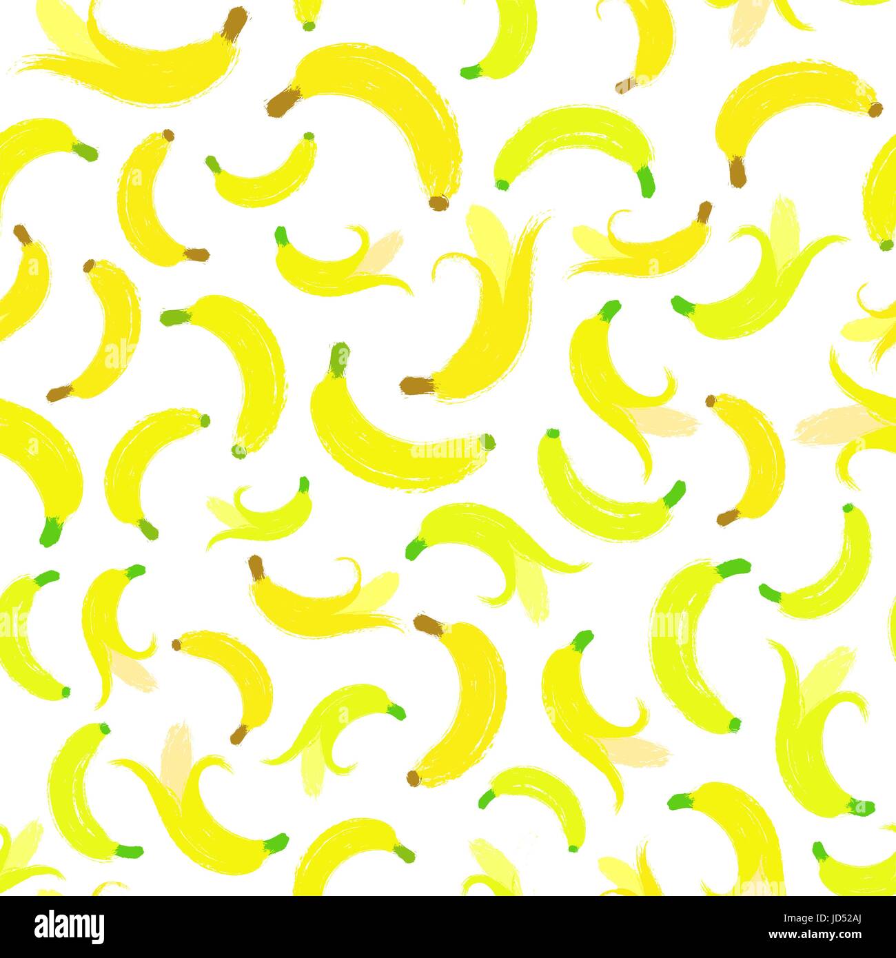 Banana Background Painted Pattern Stock Vector Image & Art - Alamy