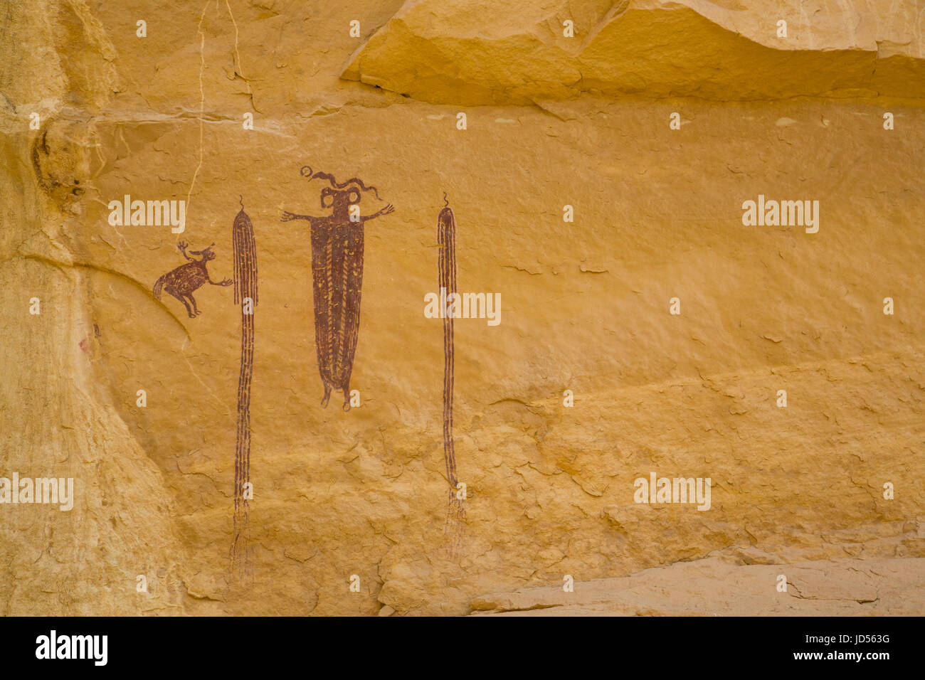Pictograph at the head of sinbad hi-res stock photography and images ...