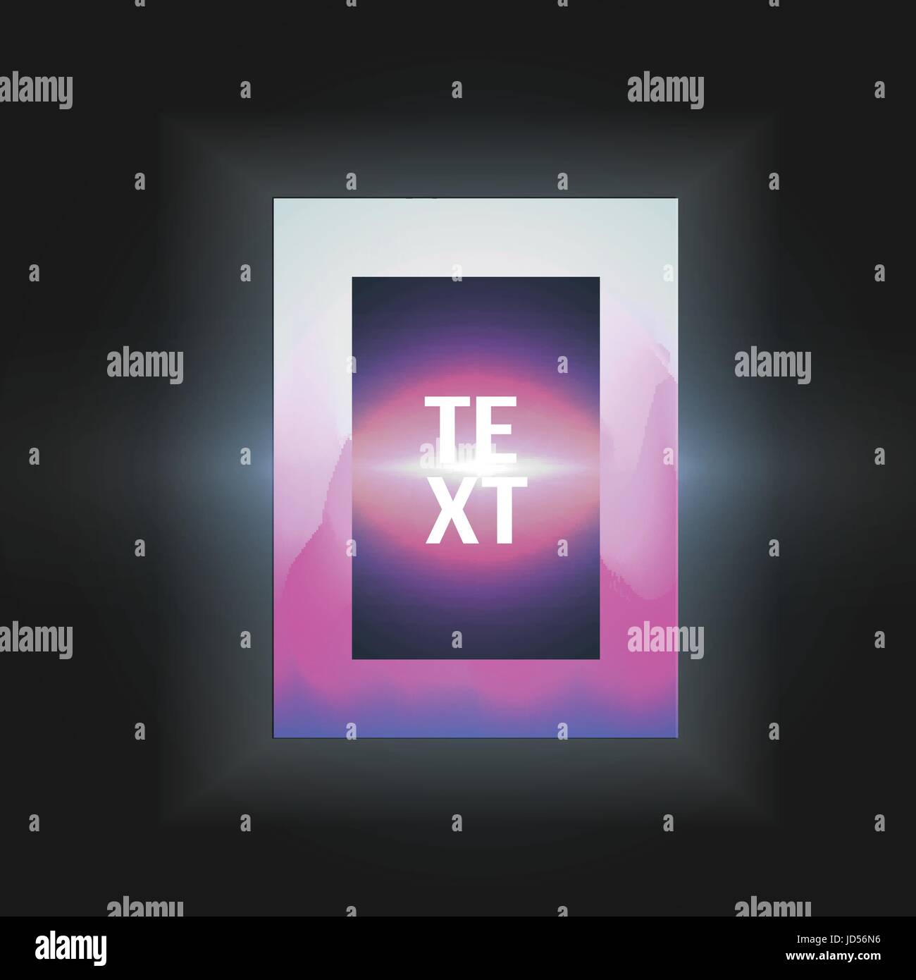 Modern Abstract Art Frame for text Art graphics - Vector Illustration ...